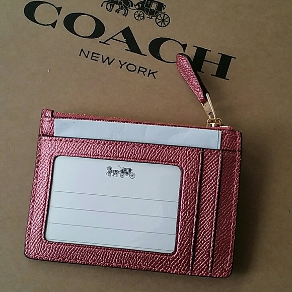Coach | Bags | New Coach Idcredit Cardkey Ring Wallet | Poshmark
